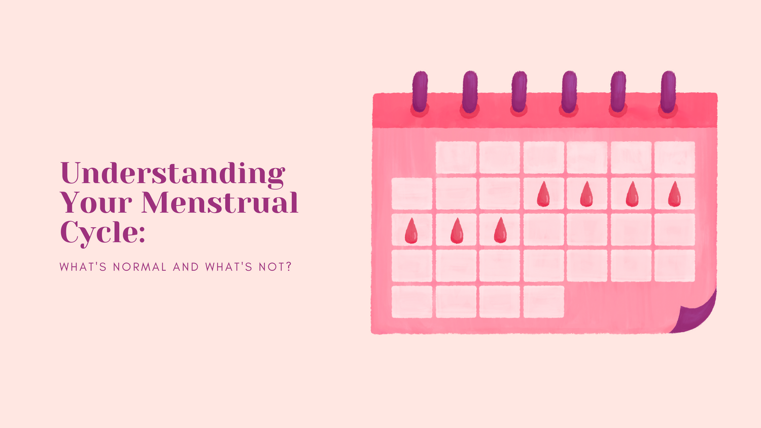 Understanding Your Menstrual Cycle: What's Normal and What's Not? – The ...